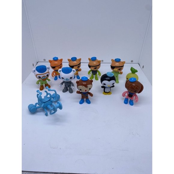 Toys | Octonauts Lot Of 1 Kwazii Vegimal Capt Barnacles Shellington ...